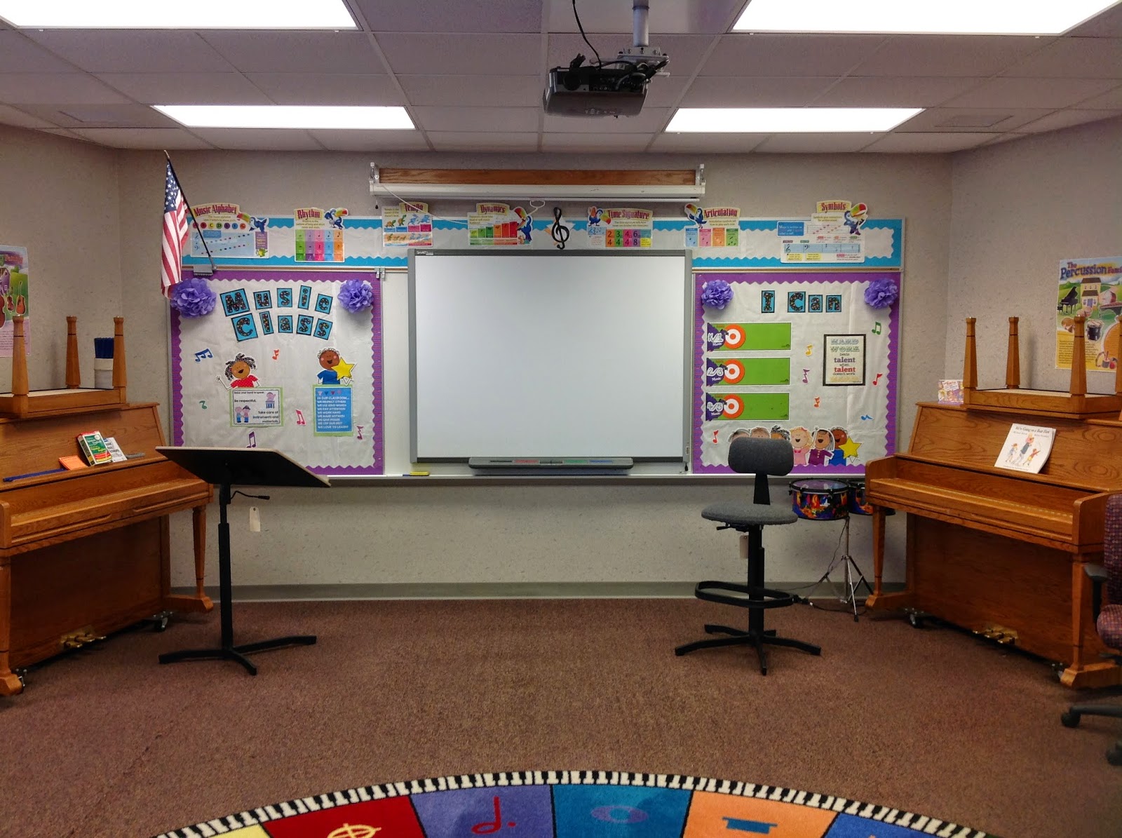 Classroom Set-Up with a "Rest Area"